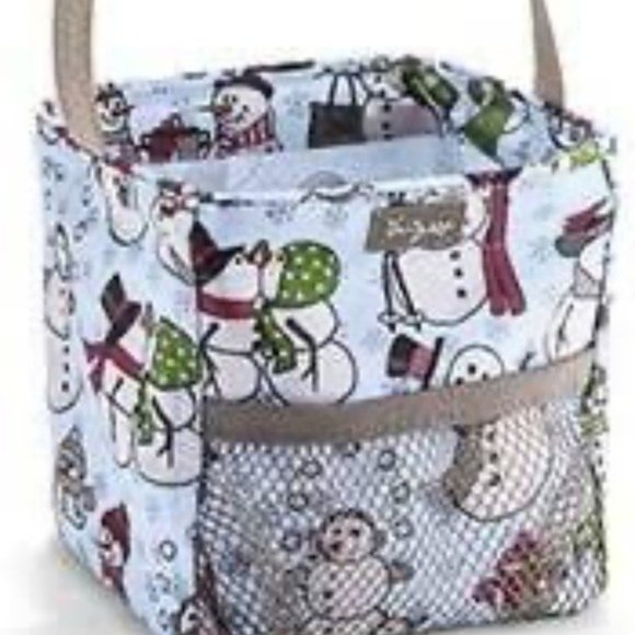thirty-one | Bags | Thirty One Snow Man Retired Carry All Caddy ...